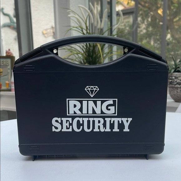 Accessories | New Wedding Ring Security Black Case | Poshmark